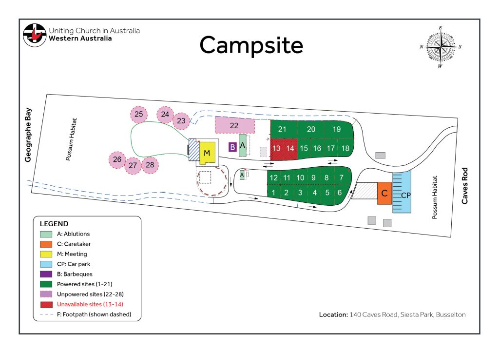 Campsite - Uniting Church Western Australia