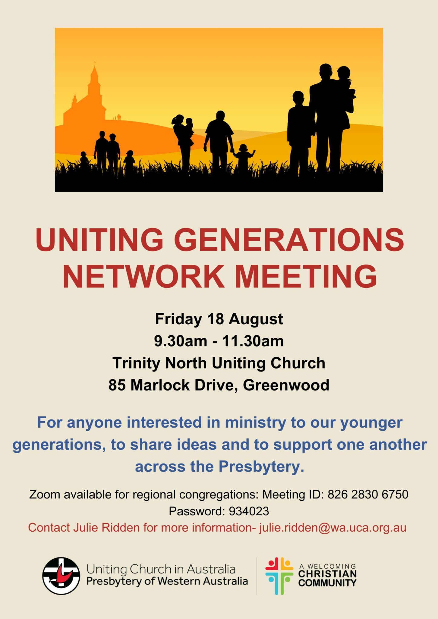Uniting Generations Network Meeting – Uniting Church Western Australia
