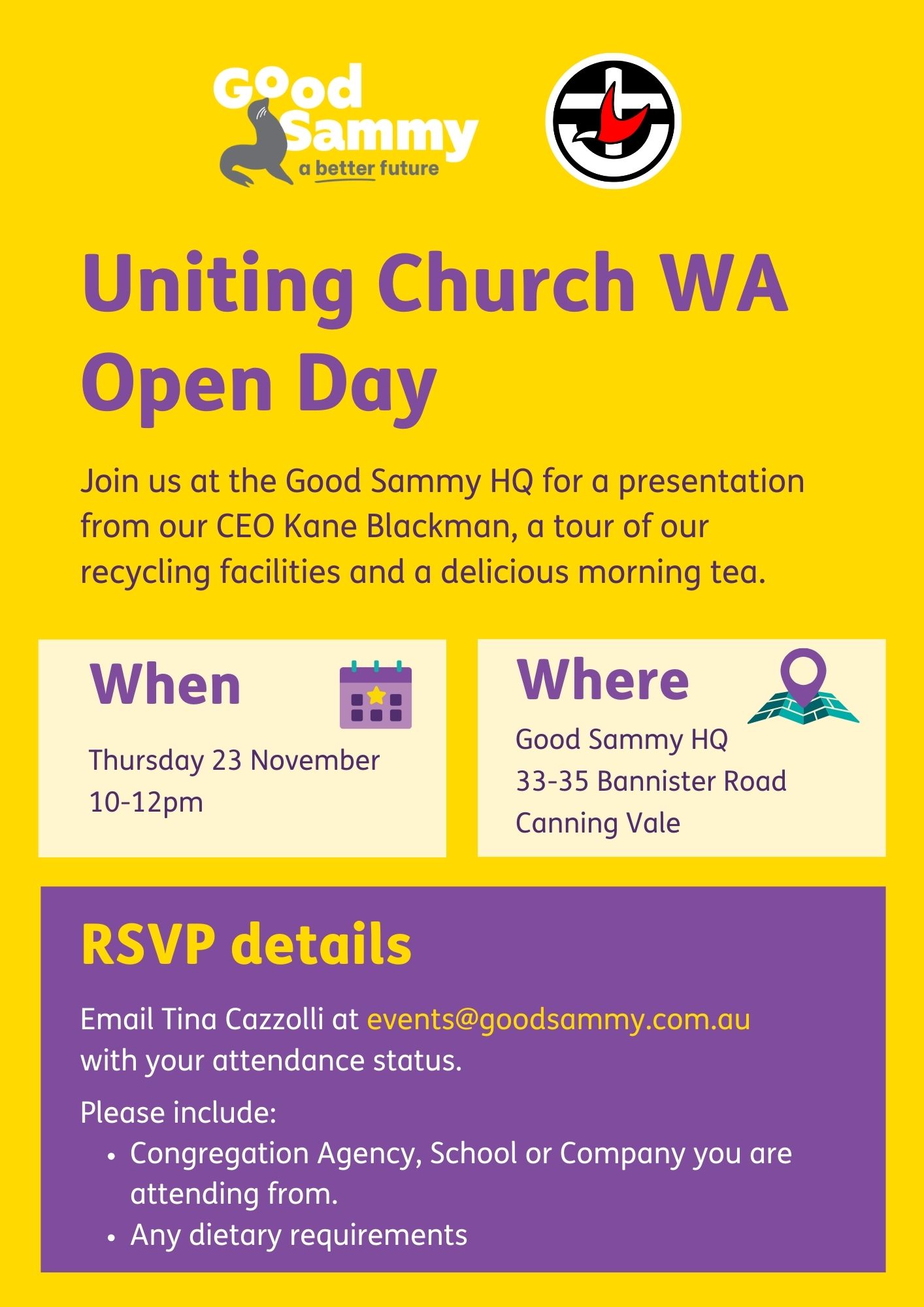 Good Sammy Uniting Church Open Day – Uniting Church Western Australia