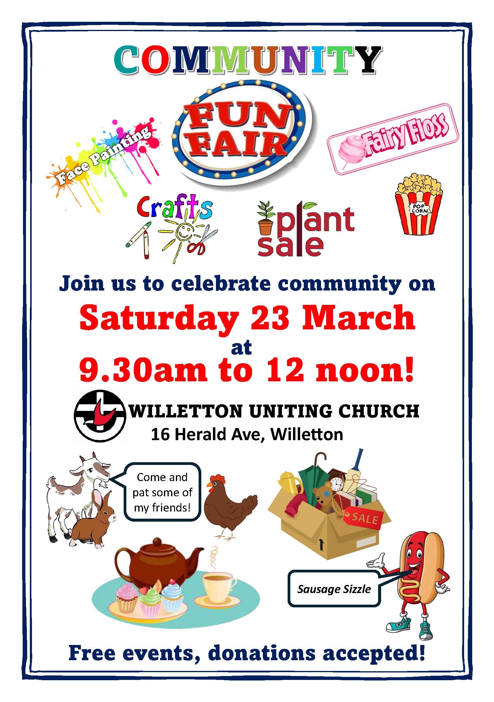Community Fun Fair – Uniting Church Western Australia