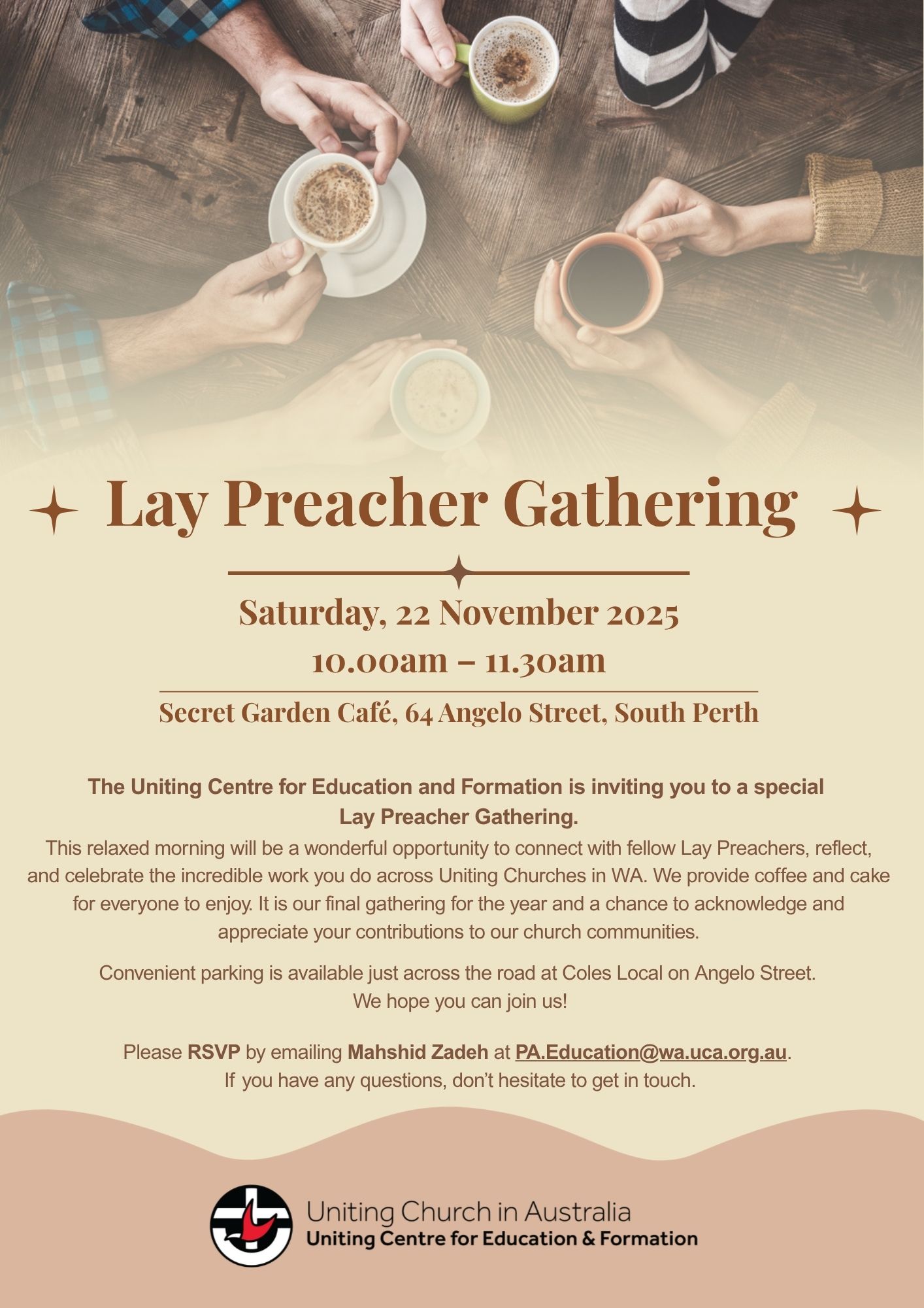 Lay Preacher Gathering – Uniting Church Western Australia