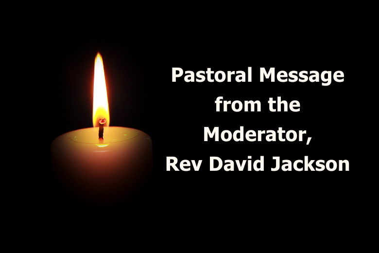 Pastoral Message from the Moderator - Uniting Church Western Australia